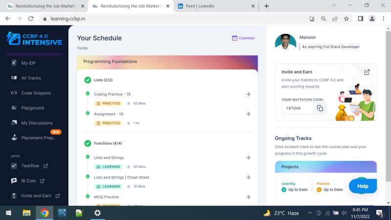 Mahesh Pamarthi on LinkedIn: #day35 #ccbp #nxtwave #phython # ... Mahesh Pamarthi on LinkedIn: #day35 #ccbp #nxtwave #phython # ...