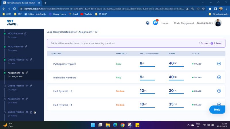 Anurag Reddy B on LinkedIn: #day29 #30daysofcodechallenge #assignment # ... Anurag Reddy B on LinkedIn: #day29 #30daysofcodechallenge #assignment # ...