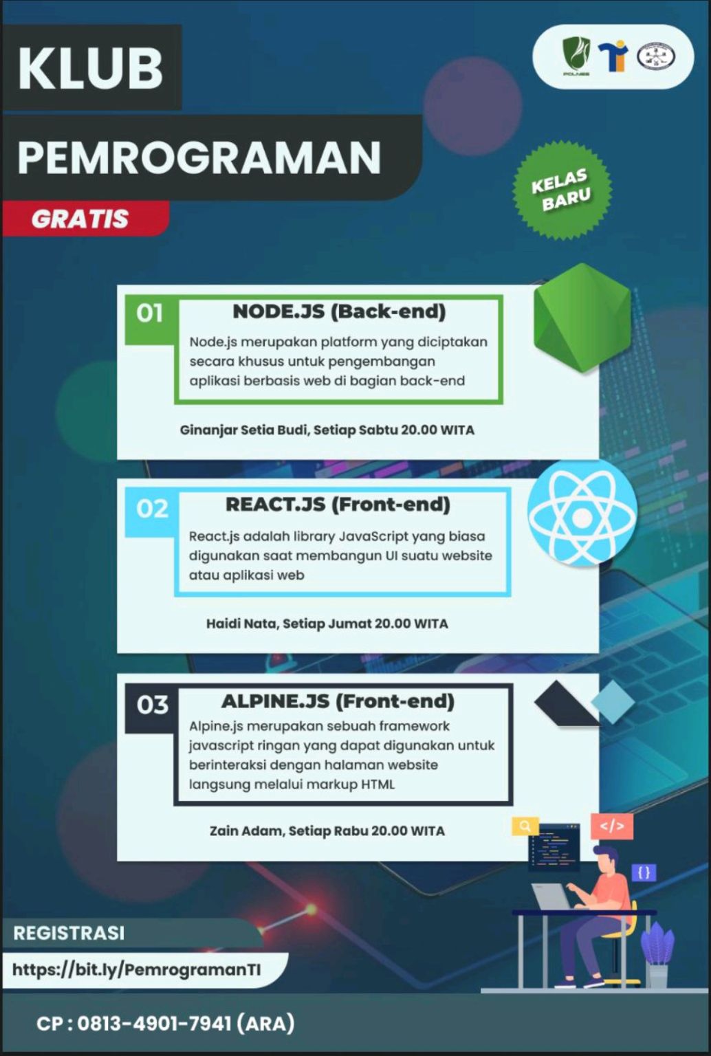 Adam Akbar on LinkedIn: #nodejs #reactjs #alpinejs Adam Akbar on LinkedIn: #nodejs #reactjs #alpinejs