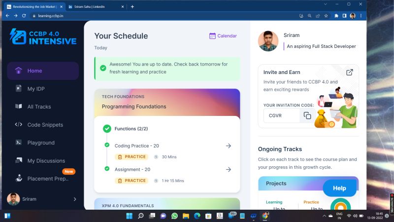 Sriram Sahu on LinkedIn: #day39 #50daysofcodechallenge #50daysofcoding ... Sriram Sahu on LinkedIn: #day39 #50daysofcodechallenge #50daysofcoding ...