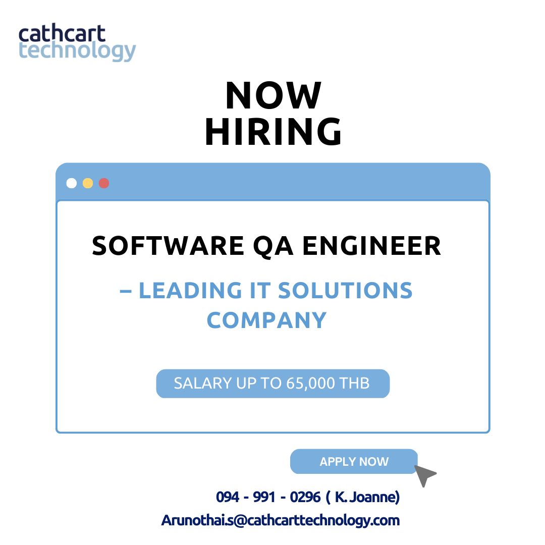 Arunothai Singkan on LinkedIn: #qaautomation #qatester #qamanual # ... Arunothai Singkan on LinkedIn: #qaautomation #qatester #qamanual # ...
