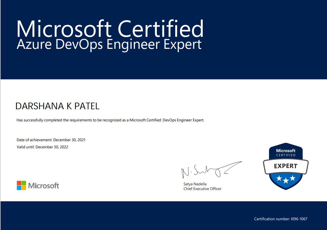 Darshana Patel on LinkedIn: #devops #azure #microsoft #azuredevops # ... Darshana Patel on LinkedIn: #devops #azure #microsoft #azuredevops # ...