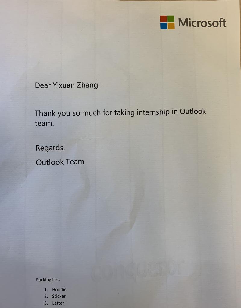 James Zhang on LinkedIn: #microsoft #opentowork #microsoft365 #internship James Zhang on LinkedIn: #microsoft #opentowork #microsoft365 #internship