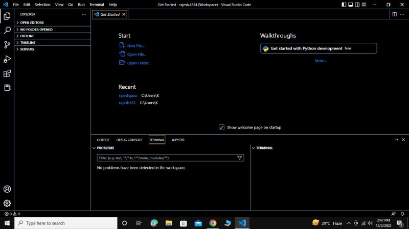 Rajesh dasari on LinkedIn: task 1 install vscode Kiran Sagar PythonLife Rajesh dasari on LinkedIn: task 1 install vscode Kiran Sagar PythonLife