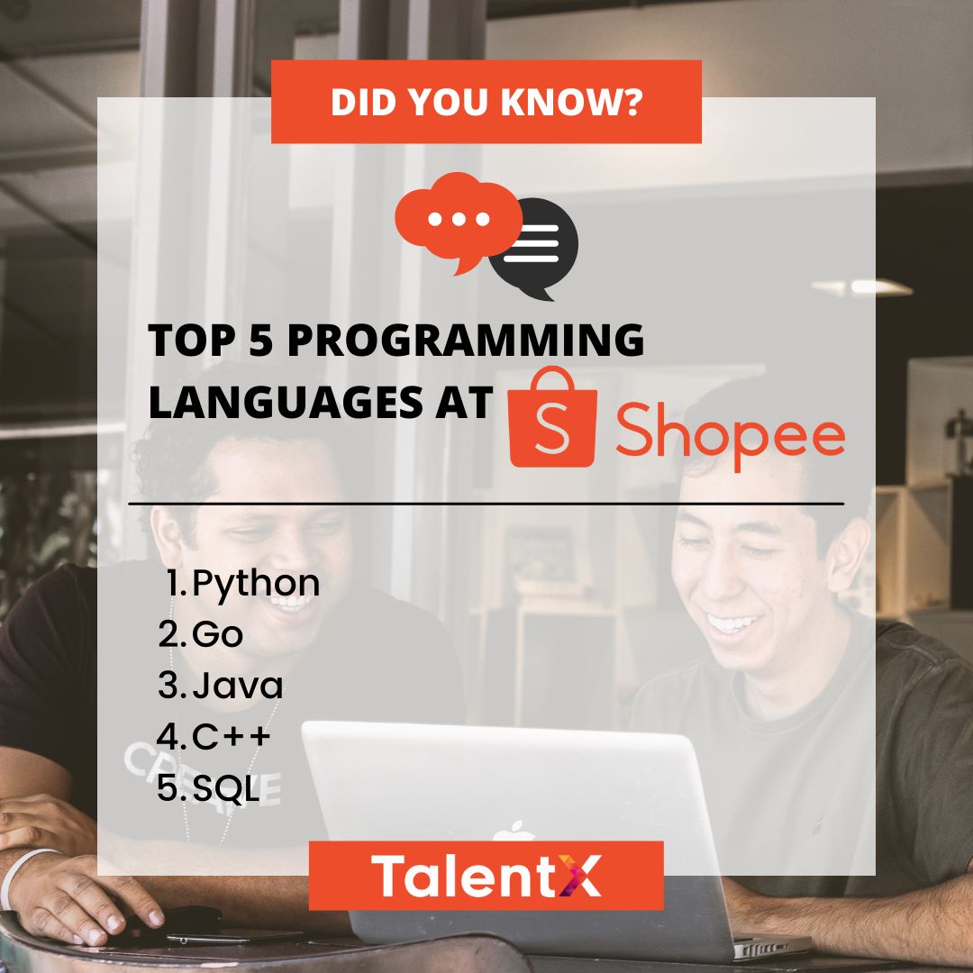 TalentX.ai on LinkedIn: #work #programminglanguage #shopee TalentX.ai on LinkedIn: #work #programminglanguage #shopee