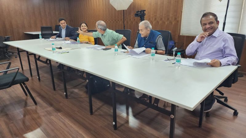 One of the lighter moments while taking mock upsc interviews at the IAS ... One of the lighter moments while taking mock upsc interviews at the IAS ...