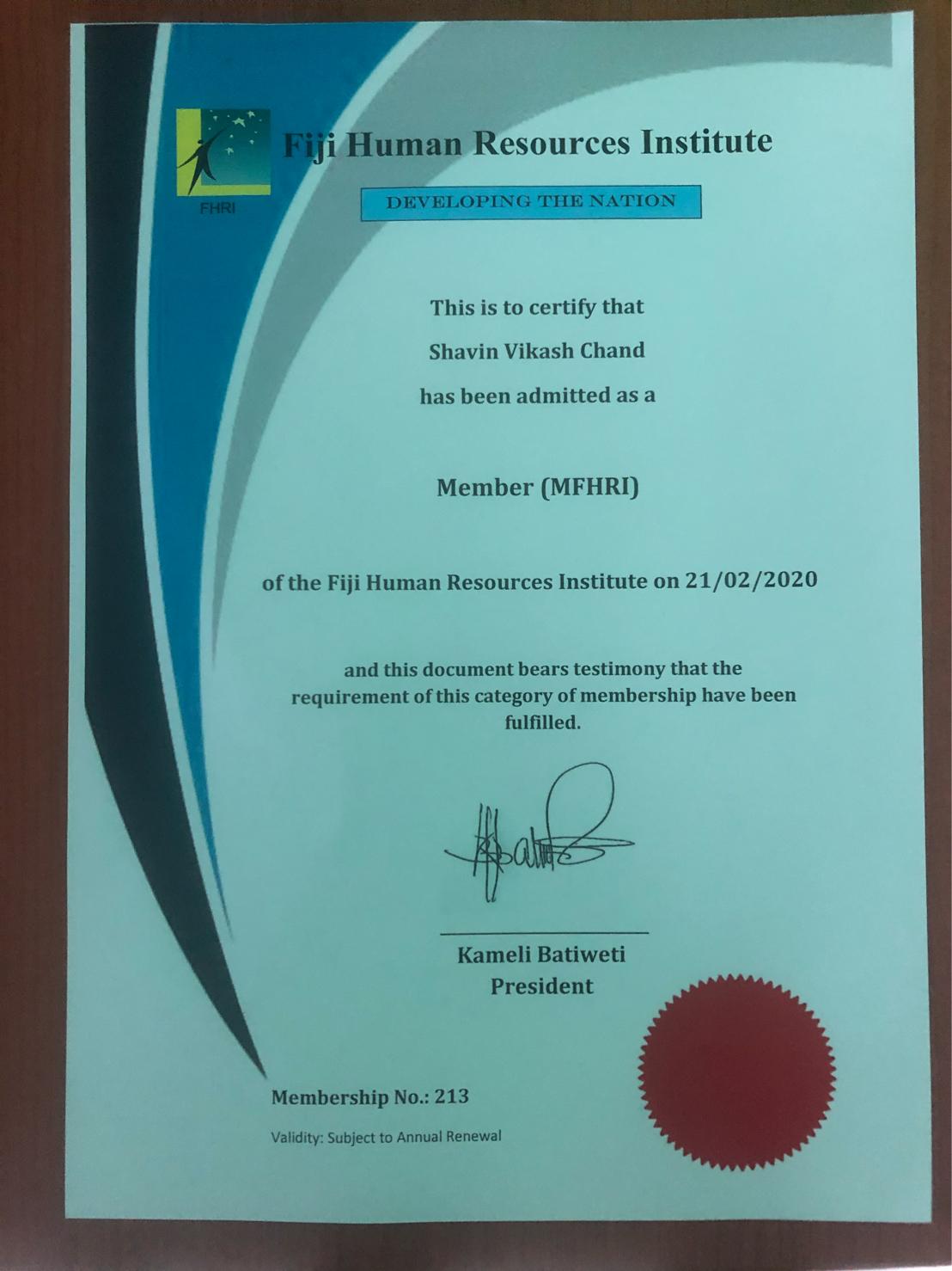 Shavin Vikash Chand posted on LinkedIn Shavin Vikash Chand posted on LinkedIn