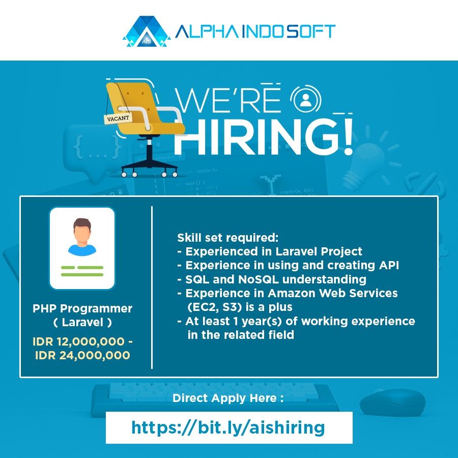 PT. Alpha Indo Soft on LinkedIn: #php #laravel #api #sqldatabase #nosql ... PT. Alpha Indo Soft on LinkedIn: #php #laravel #api #sqldatabase #nosql ...