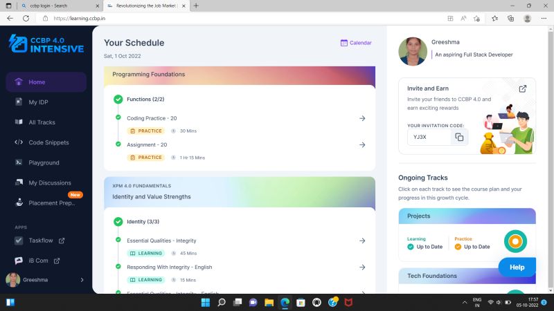 Greeshma Rayapu on LinkedIn: #day42 #50daysofcodechallenge #nxtwave # ... Greeshma Rayapu on LinkedIn: #day42 #50daysofcodechallenge #nxtwave # ...