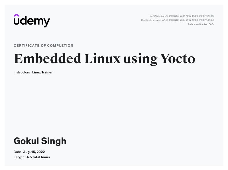 #linux #embeddedlinux #yocto #engineering #embeddedsystems… | Gokul Singh #linux #embeddedlinux #yocto #engineering #embeddedsystems… | Gokul Singh