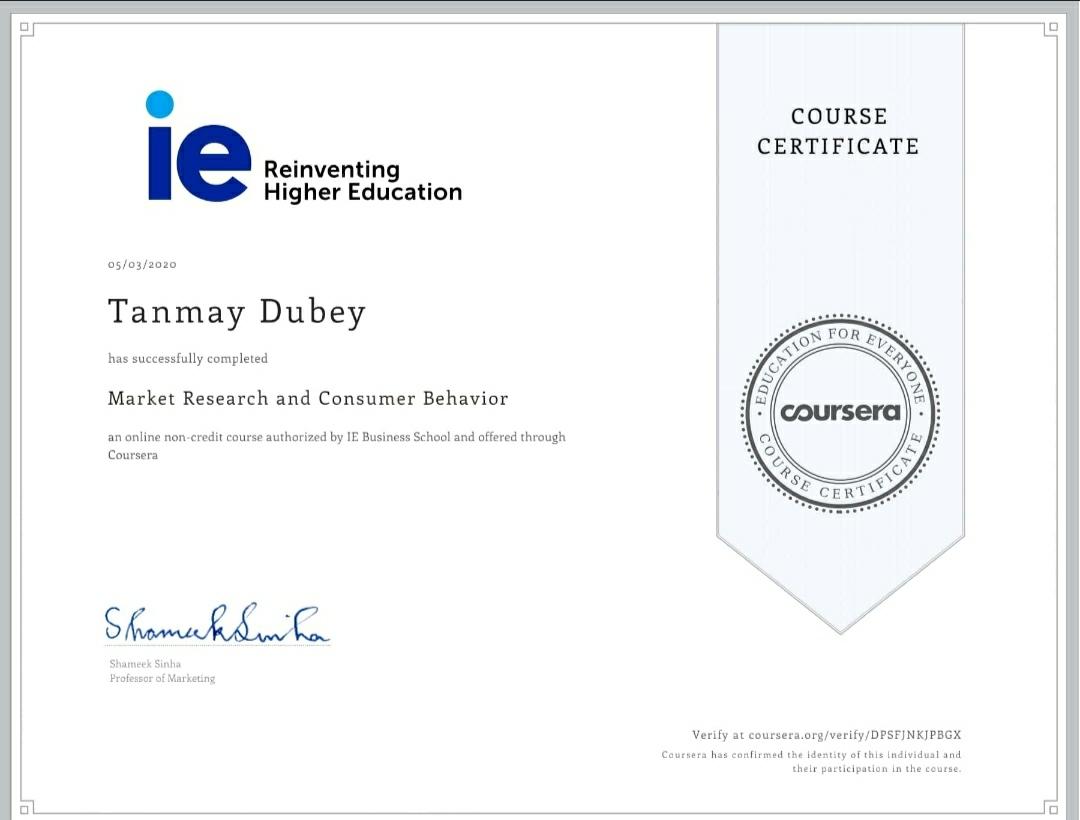 Tanmay Dubey on LinkedIn: #marketresearch #consumerbehaviour Tanmay Dubey on LinkedIn: #marketresearch #consumerbehaviour