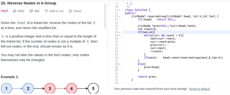 Sai Jagruth Vasa on LinkedIn: #100daysofcode #leetcode #cpp #linkedlist ... Sai Jagruth Vasa on LinkedIn: #100daysofcode #leetcode #cpp #linkedlist ...
