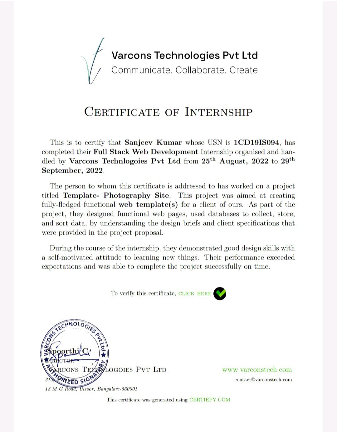 Sanjeev Kumar on LinkedIn: #internship2022 #webdevelopment Sanjeev Kumar on LinkedIn: #internship2022 #webdevelopment