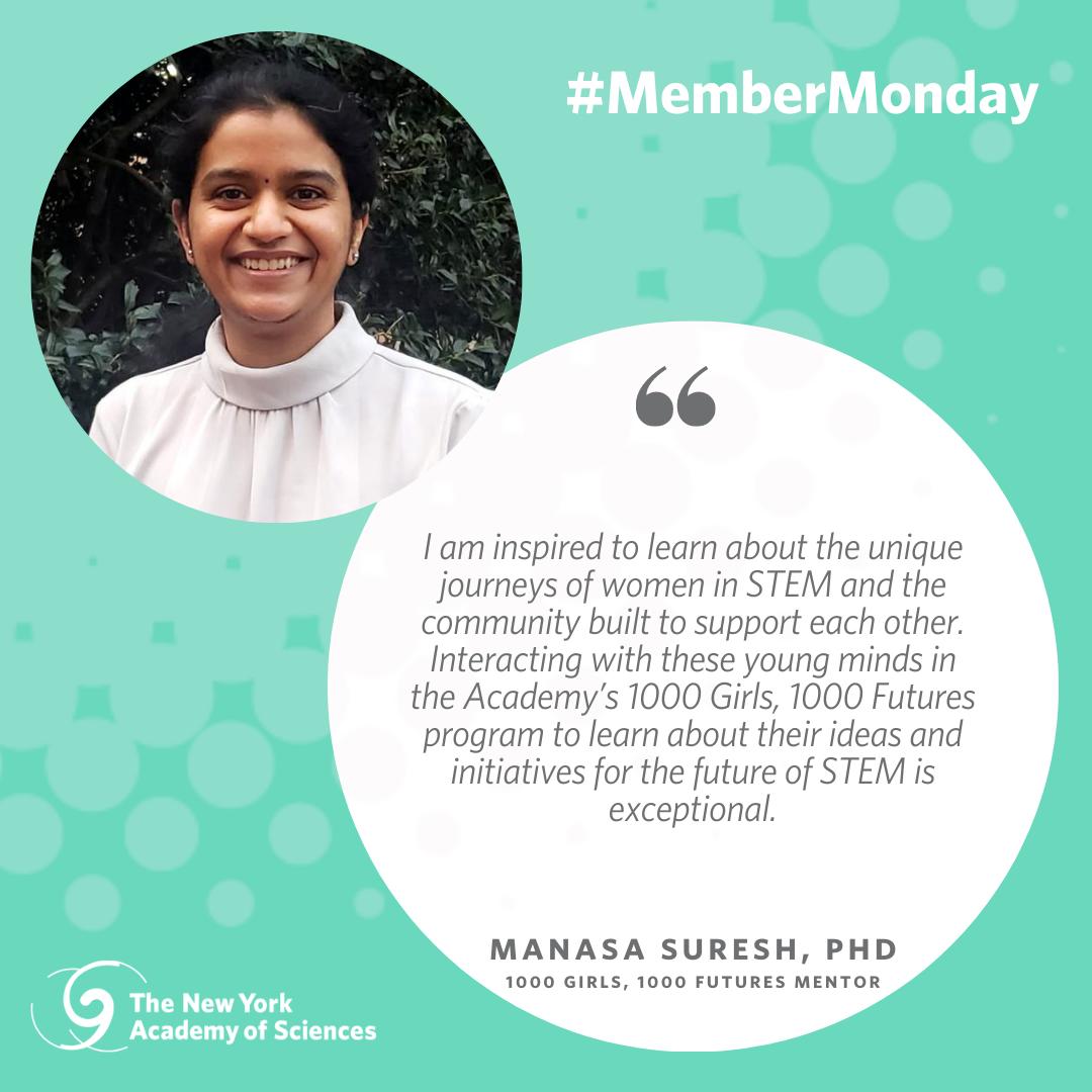 Manasa Suresh, PhD on LinkedIn: #womeninstem #membermonday | 12 comments Manasa Suresh, PhD on LinkedIn: #womeninstem #membermonday | 12 comments