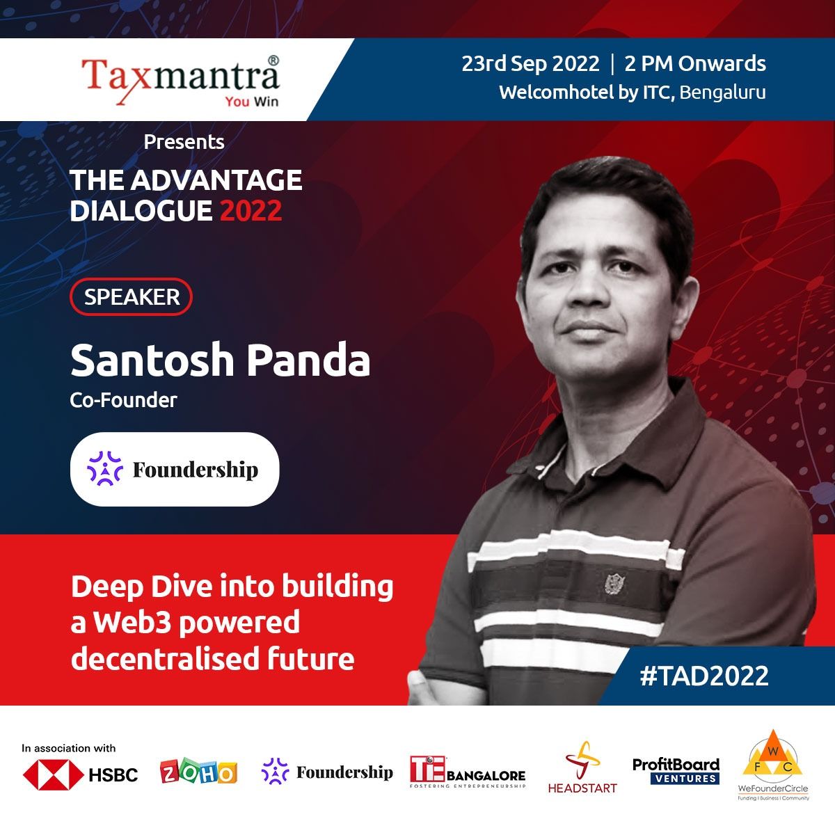 Santosh Panda Foundership on LinkedIn: #tad2022 Santosh Panda Foundership on LinkedIn: #tad2022