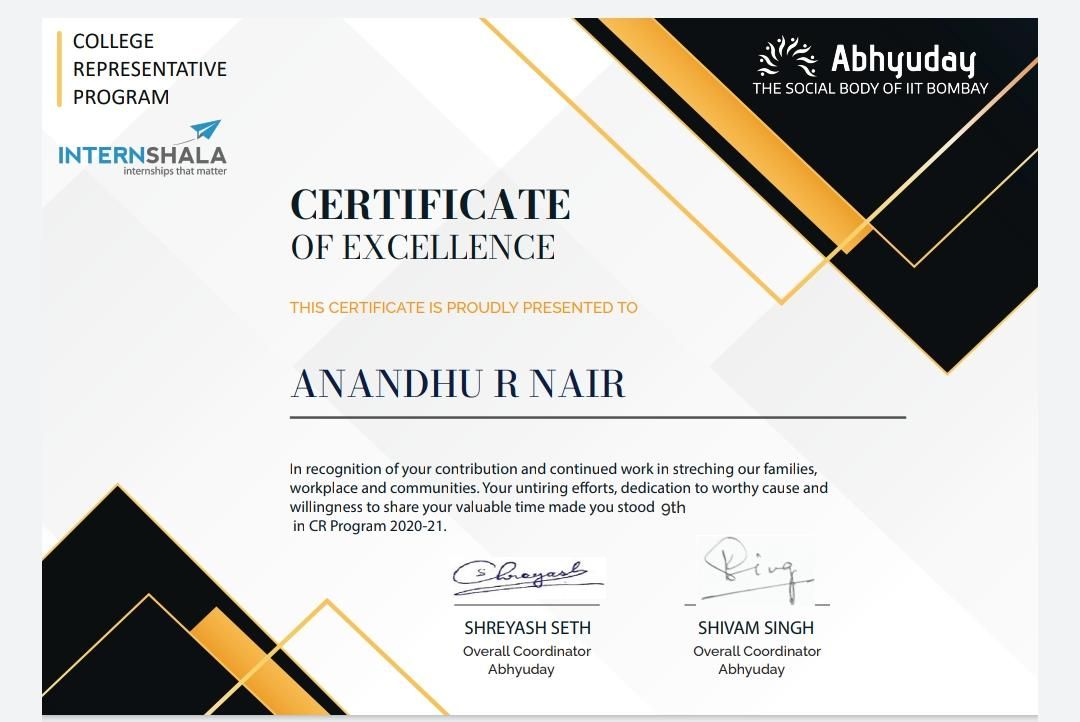ANANDHU R NAIR on LinkedIn: #collegerepresentative #opportunity # ... ANANDHU R NAIR on LinkedIn: #collegerepresentative #opportunity # ...