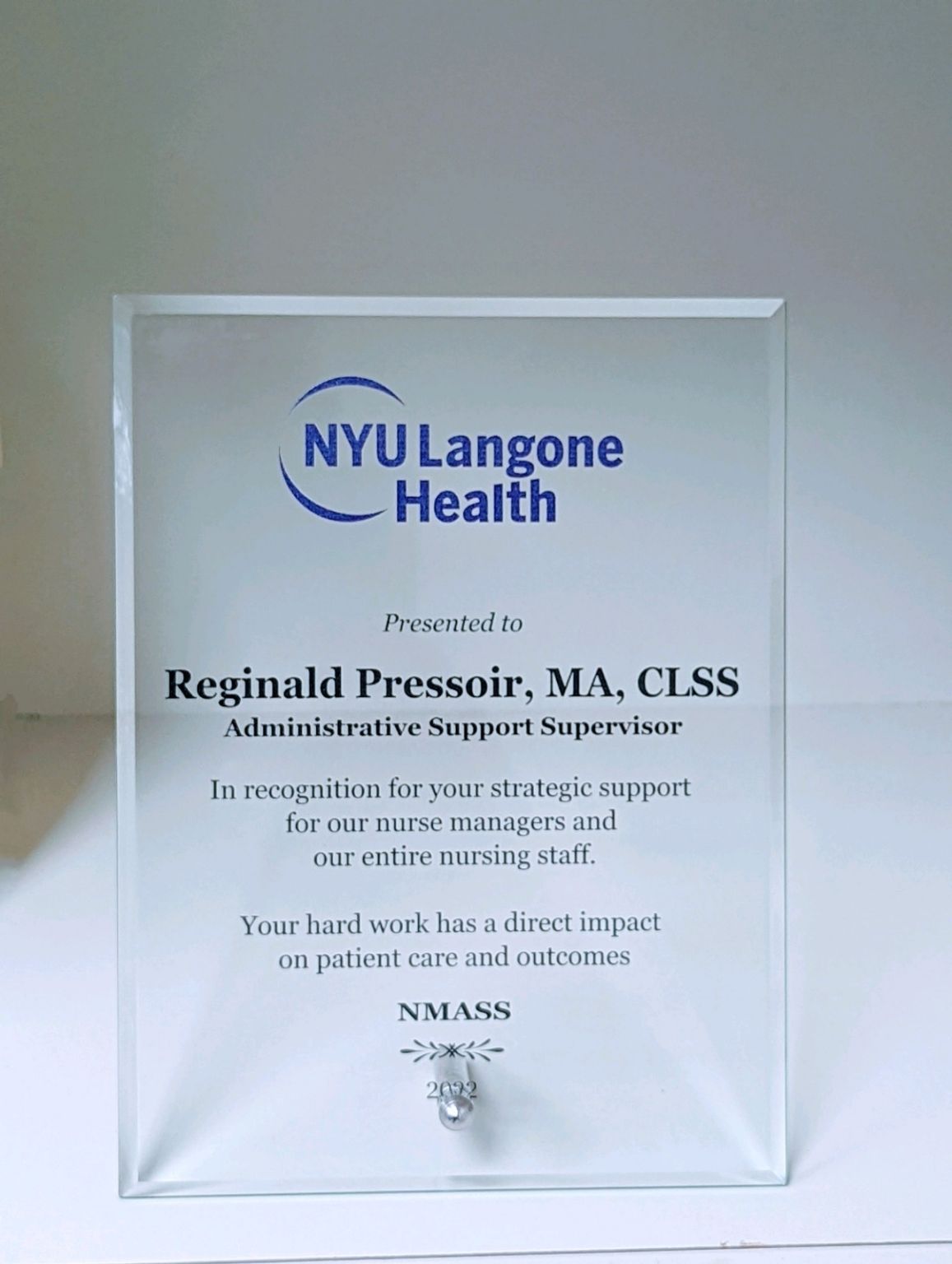 Reginald G. on LinkedIn: Thank you NYU Langone Health for this ... Reginald G. on LinkedIn: Thank you NYU Langone Health for this ...