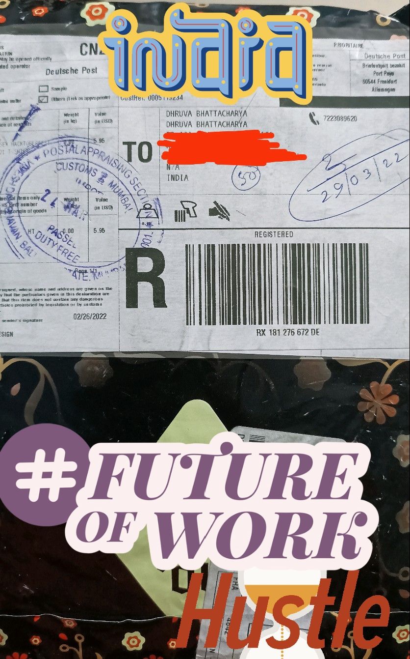 Dhruva Bhattacharya on LinkedIn: finally recived Dhruva Bhattacharya on LinkedIn: finally recived