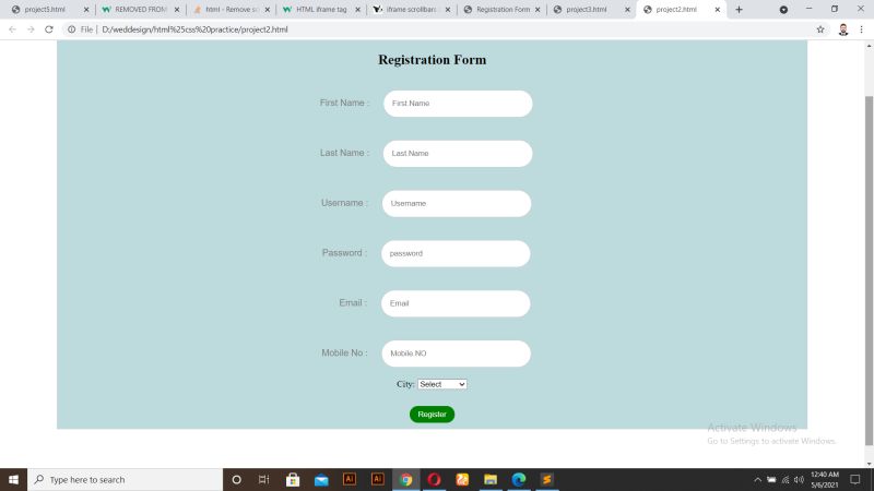 khalid abidin on LinkedIn: my webdesigning training by using html &css khalid abidin on LinkedIn: my webdesigning training by using html &css