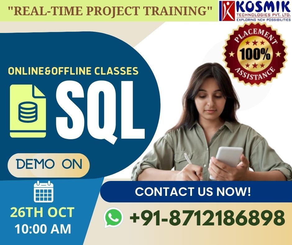 Kosmiktechnologies PVT LTD on LinkedIn: #sql #sqlserver #sqldeveloper # ... Kosmiktechnologies PVT LTD on LinkedIn: #sql #sqlserver #sqldeveloper # ...
