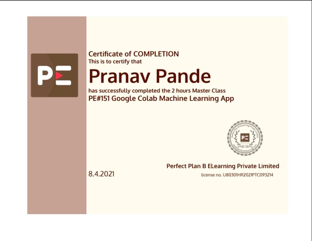 Pranav Pande on LinkedIn: #pythonlearning #googlecolab #machinelearning ... Pranav Pande on LinkedIn: #pythonlearning #googlecolab #machinelearning ...