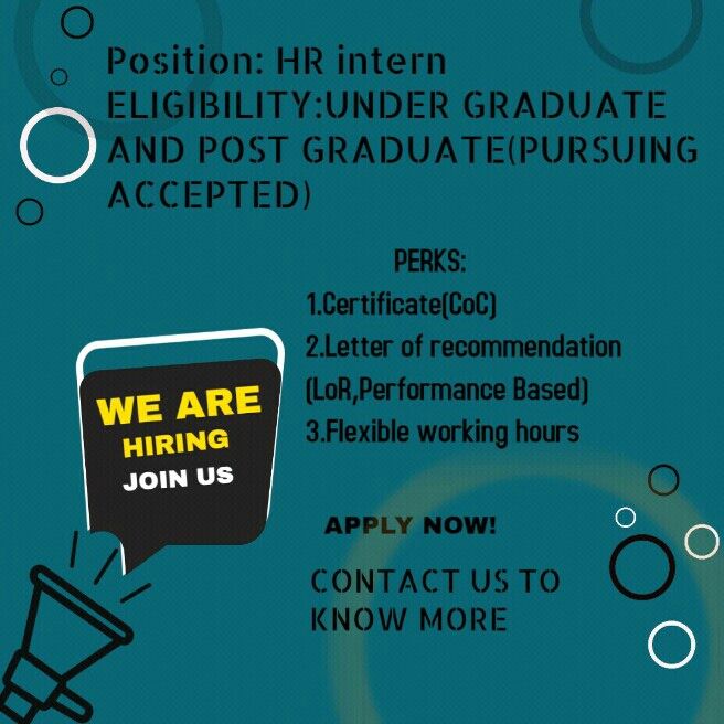 Rahul G on LinkedIn: #hiring #internship #humanresourceintern Rahul G on LinkedIn: #hiring #internship #humanresourceintern