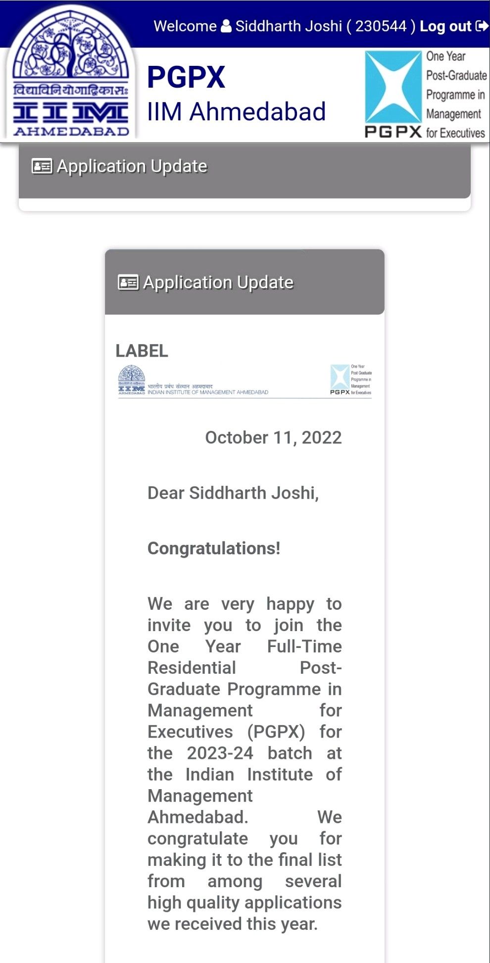 Siddharth Joshi on LinkedIn: #learning #mba #iimahmedabad | 98 comments Siddharth Joshi on LinkedIn: #learning #mba #iimahmedabad | 98 comments