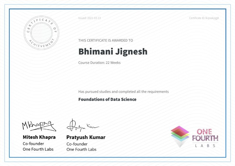 Jignesh Patel on LinkedIn: #datascience #python #onefourthlabs #padhai Jignesh Patel on LinkedIn: #datascience #python #onefourthlabs #padhai