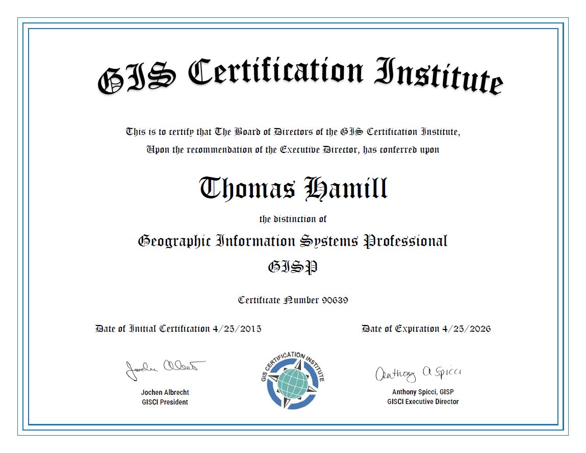 Tom Hamill, GISP on LinkedIn: #gis #gisp #gisci | 13 comments Tom Hamill, GISP on LinkedIn: #gis #gisp #gisci | 13 comments