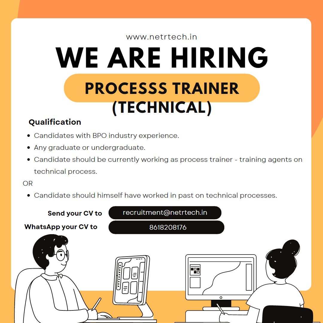 NetRTech Solutions LLP on LinkedIn: #hiring #netrtech #netrtechsolutions NetRTech Solutions LLP on LinkedIn: #hiring #netrtech #netrtechsolutions