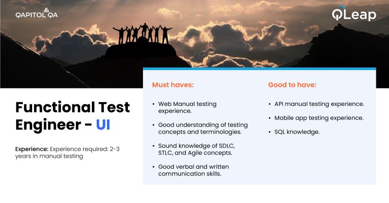 Qapitol QA on LinkedIn: #qa #hiring #qaengineer # ... Qapitol QA on LinkedIn: #qa #hiring #qaengineer # ...