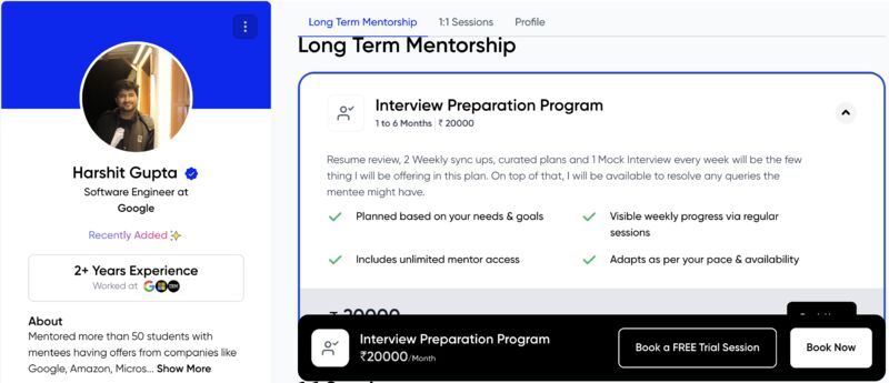 Harshit Gupta on LinkedIn: #placementpreparation #interviewpreparation ... Harshit Gupta on LinkedIn: #placementpreparation #interviewpreparation ...