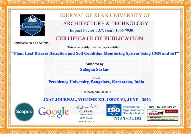Sulagna Sarkar on LinkedIn: #iot #cnn #deeplearning #journal # ... Sulagna Sarkar on LinkedIn: #iot #cnn #deeplearning #journal # ...