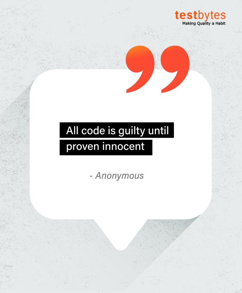 Software Testing and QA Company | Testbytes on LinkedIn: #code #coding ... Software Testing and QA Company | Testbytes on LinkedIn: #code #coding ...