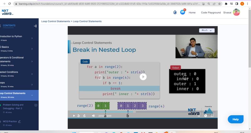 Sivasai Gulipalli on LinkedIn: #nxtwavewrap #pythonprogramming #forloop ... Sivasai Gulipalli on LinkedIn: #nxtwavewrap #pythonprogramming #forloop ...