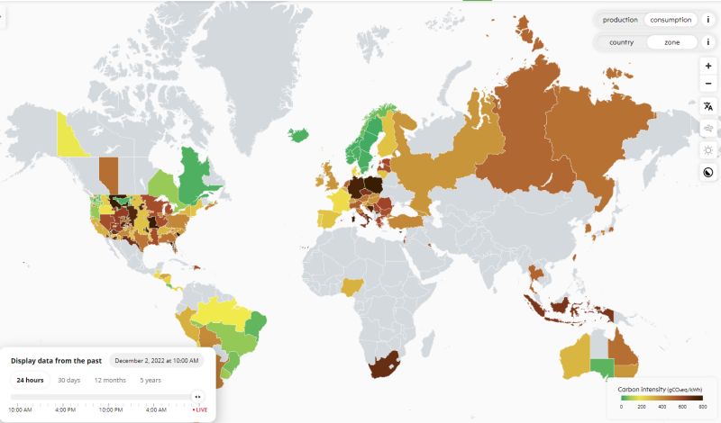 Eduard Meier-Lee on LinkedIn: World Electricity Map Actual C02 ... Eduard Meier-Lee on LinkedIn: World Electricity Map Actual C02 ...