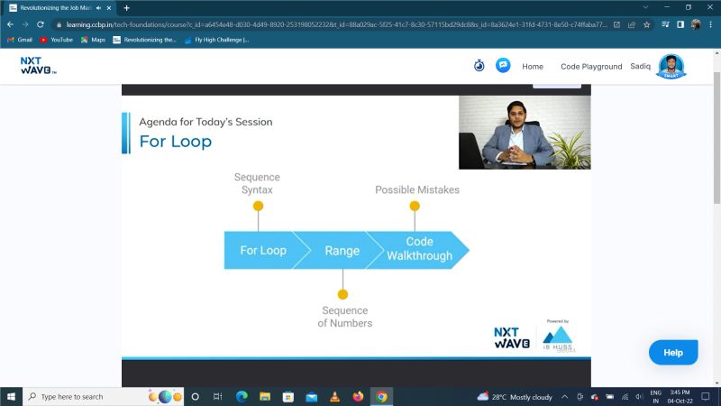 Sadiq Mohammad on LinkedIn: #python #forloop #nxt Sadiq Mohammad on LinkedIn: #python #forloop #nxt