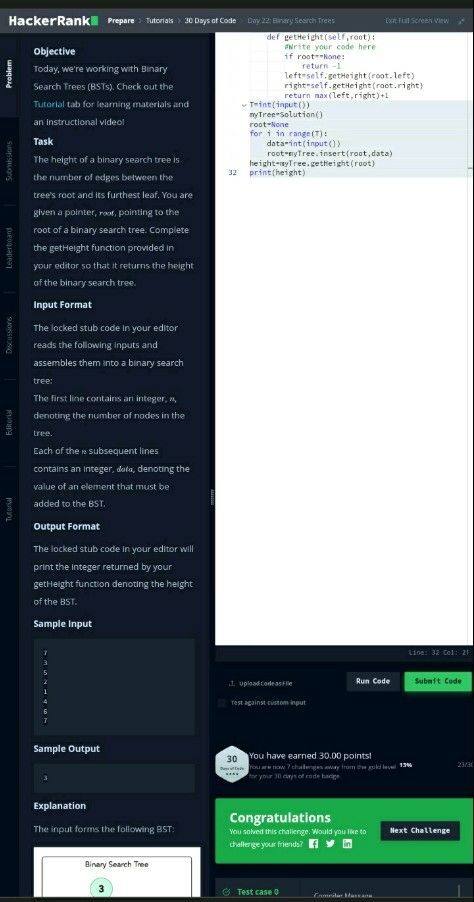 #coding #hackerrank #learning #30daysofcodechallenge #30daysofcode ... #coding #hackerrank #learning #30daysofcodechallenge #30daysofcode ...