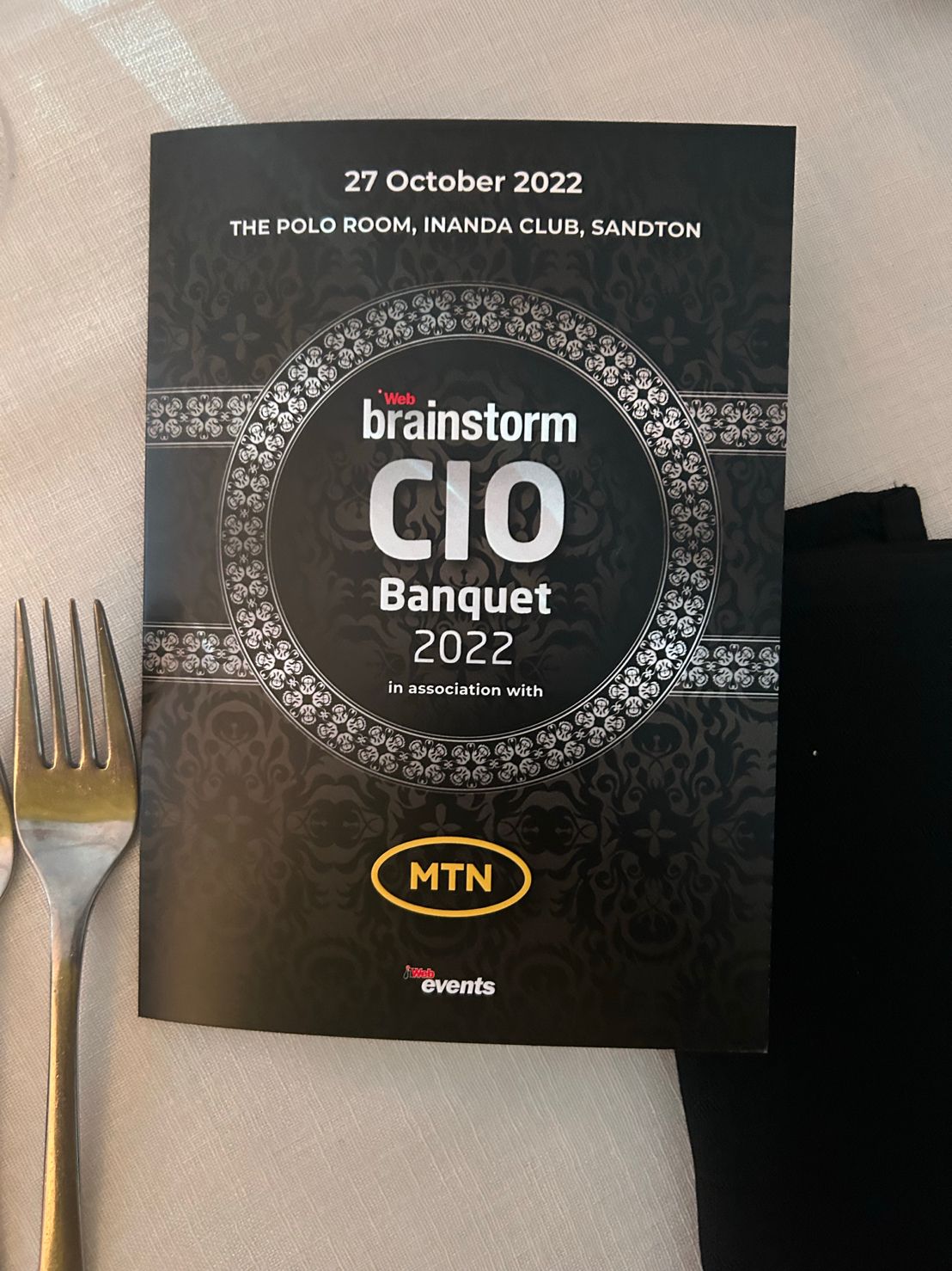 Nollie Maoto on LinkedIn: #ciobanquet2022 #itwebbrainstorm Nollie Maoto on LinkedIn: #ciobanquet2022 #itwebbrainstorm