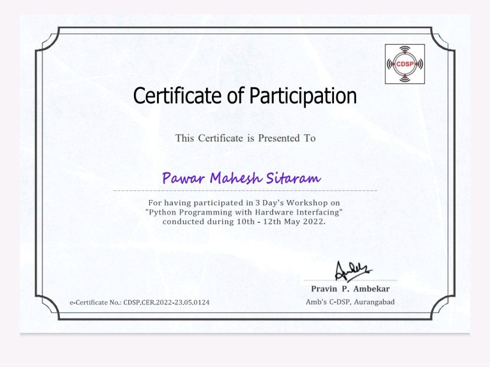 #python #programming #hardware | Mahesh Pawar #python #programming #hardware | Mahesh Pawar