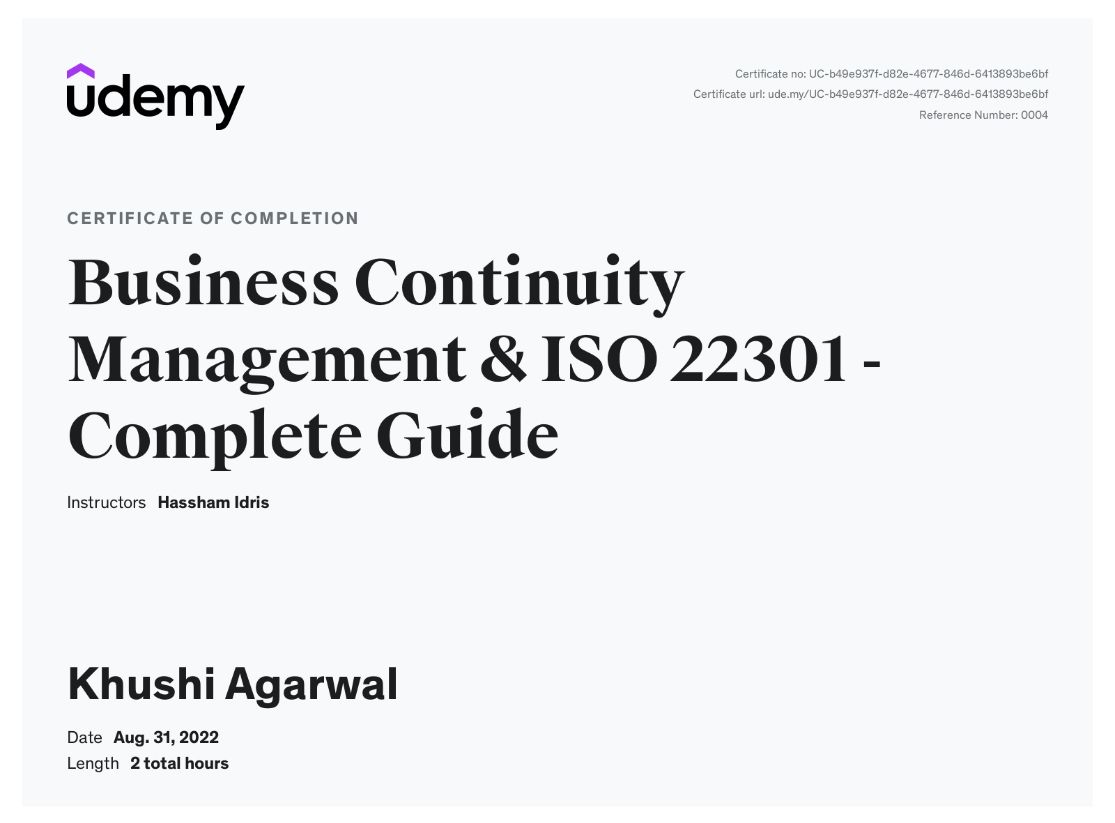 Khushi Agarwal on LinkedIn: #udemy #onlinecourse Khushi Agarwal on LinkedIn: #udemy #onlinecourse