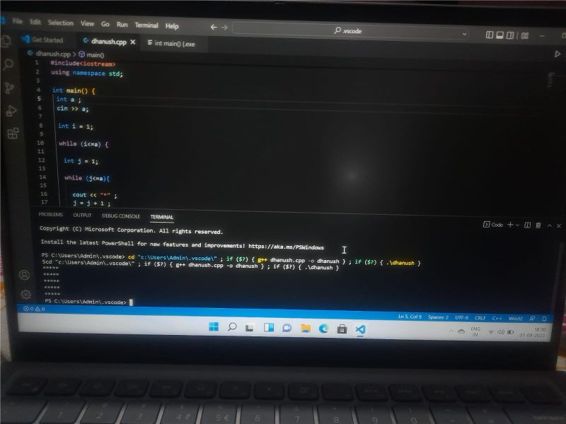 Dhanush B on LinkedIn: #programming #start #coding Dhanush B on LinkedIn: #programming #start #coding