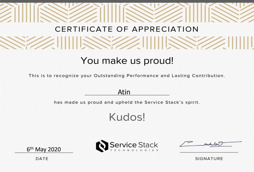 Atin Garg on LinkedIn: #proud #moment #certificate #appreciation # ... Atin Garg on LinkedIn: #proud #moment #certificate #appreciation # ...