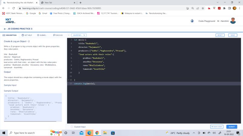 Harshini Swetha Kuppili on LinkedIn: #javascript Harshini Swetha Kuppili on LinkedIn: #javascript