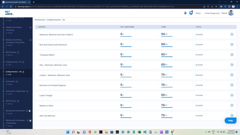 Rajesh Pyla on LinkedIn: #day47 #python #ccbp #nxtwave #rahulattuluri Rajesh Pyla on LinkedIn: #day47 #python #ccbp #nxtwave #rahulattuluri
