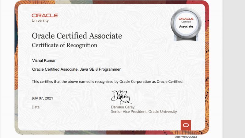 Vishal Kumar on LinkedIn: #java #oracle Vishal Kumar on LinkedIn: #java #oracle