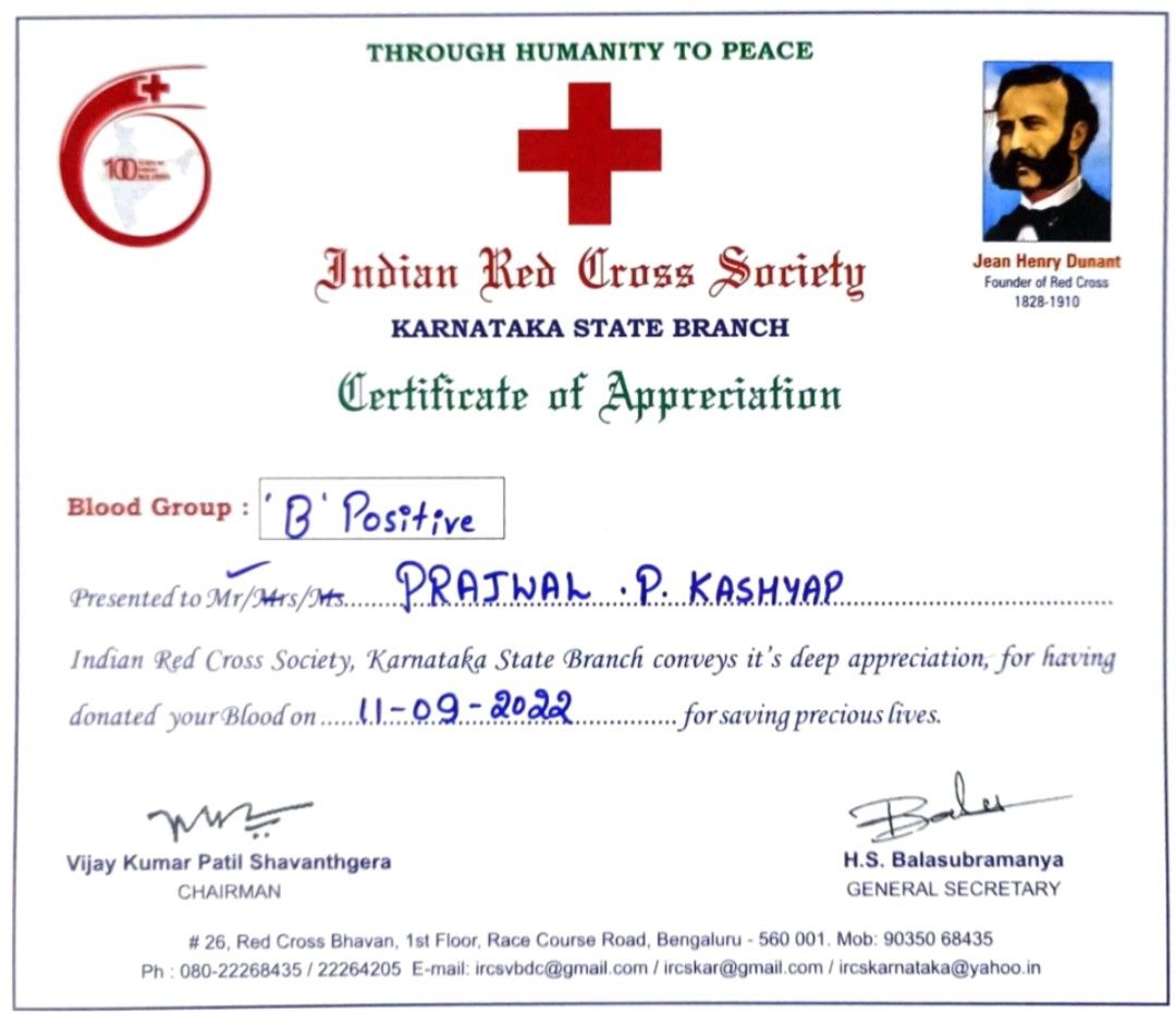 Prajwal P Kashyap on LinkedIn: #donateblood #savelives #care #health # ... Prajwal P Kashyap on LinkedIn: #donateblood #savelives #care #health # ...