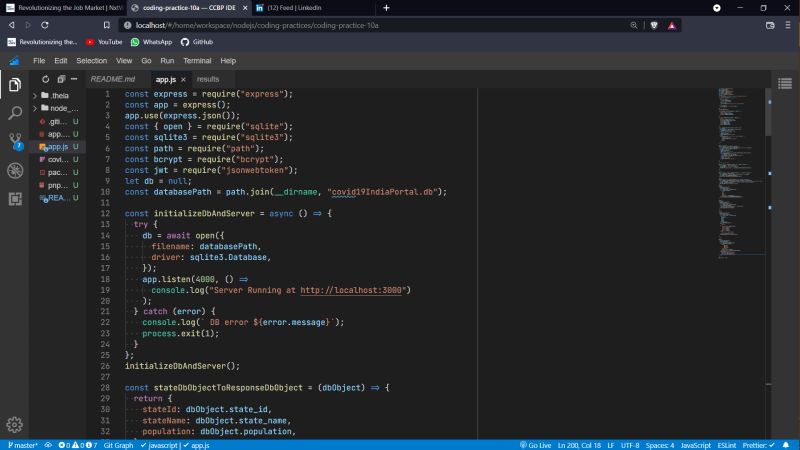 srujan yadav on LinkedIn: #day1 #nodejs #expressjs #happycoding #ccbp # ... srujan yadav on LinkedIn: #day1 #nodejs #expressjs #happycoding #ccbp # ...