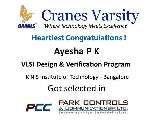 Cranes Varsity on LinkedIn: #vlsi #vlsidesign #courses #training # ... Cranes Varsity on LinkedIn: #vlsi #vlsidesign #courses #training # ...