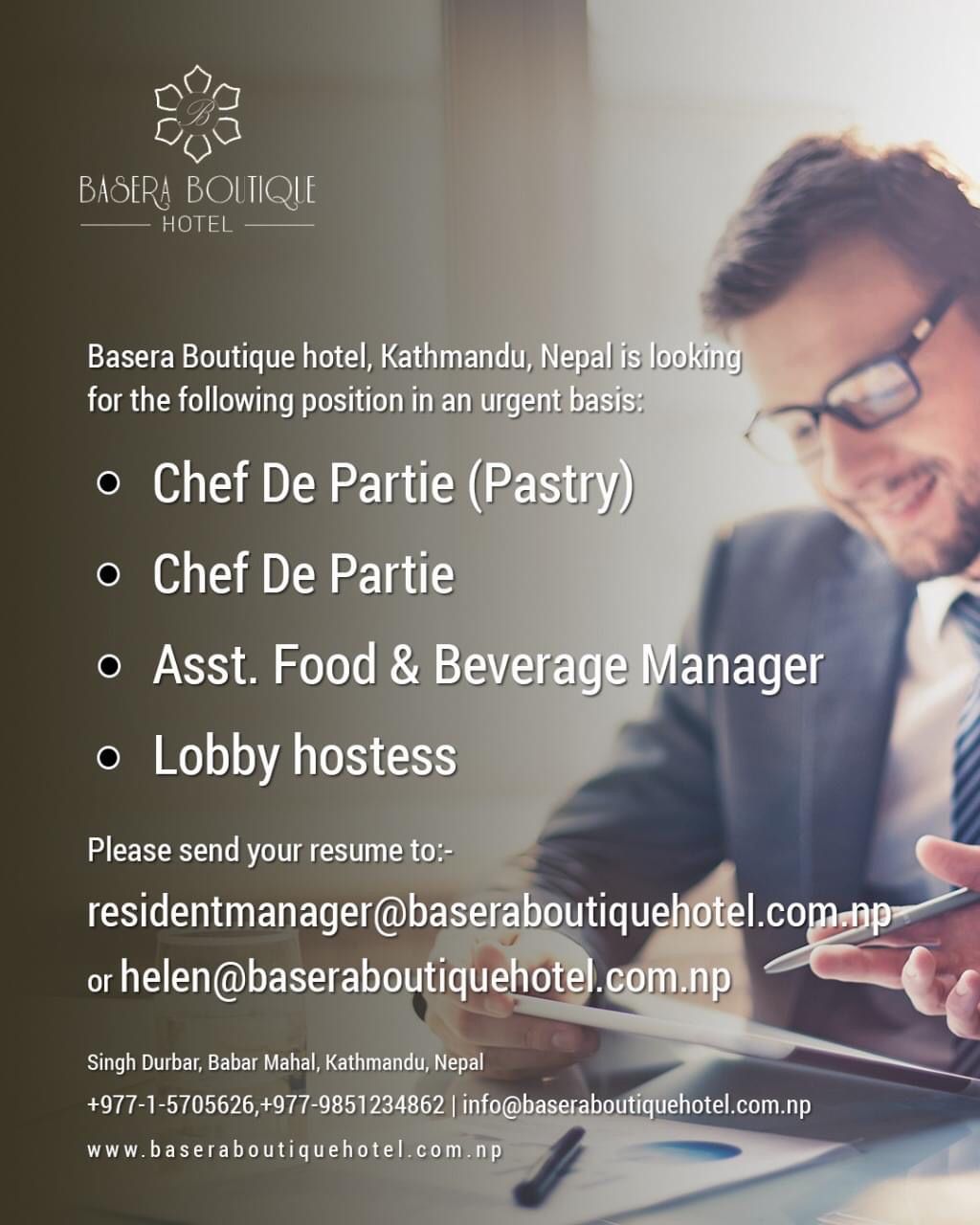 Vacancy announcement | Sushant Nepal Vacancy announcement | Sushant Nepal
